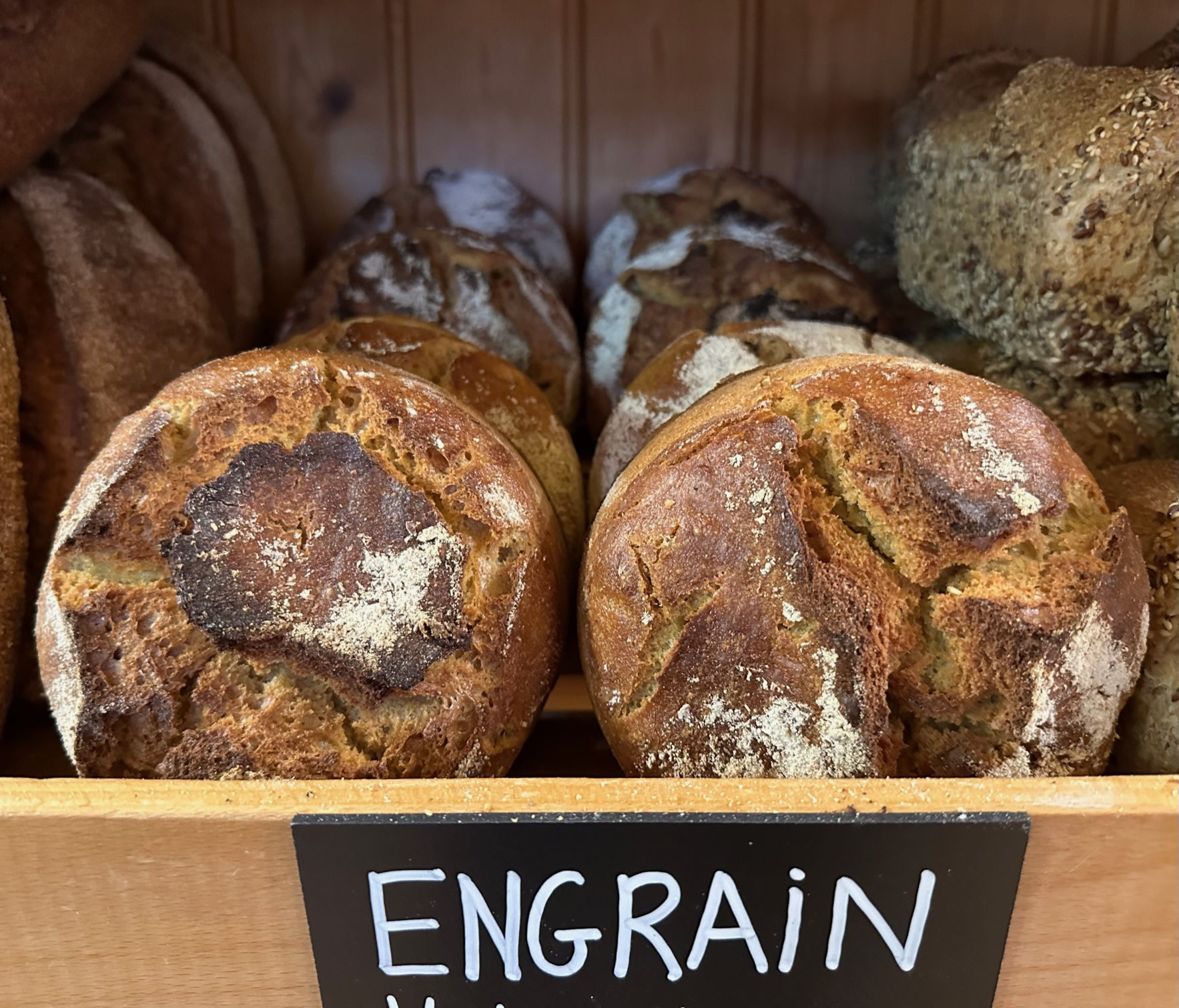 Le Fournil de Sébastien. Engrain (eenkoren) halfvolkoren